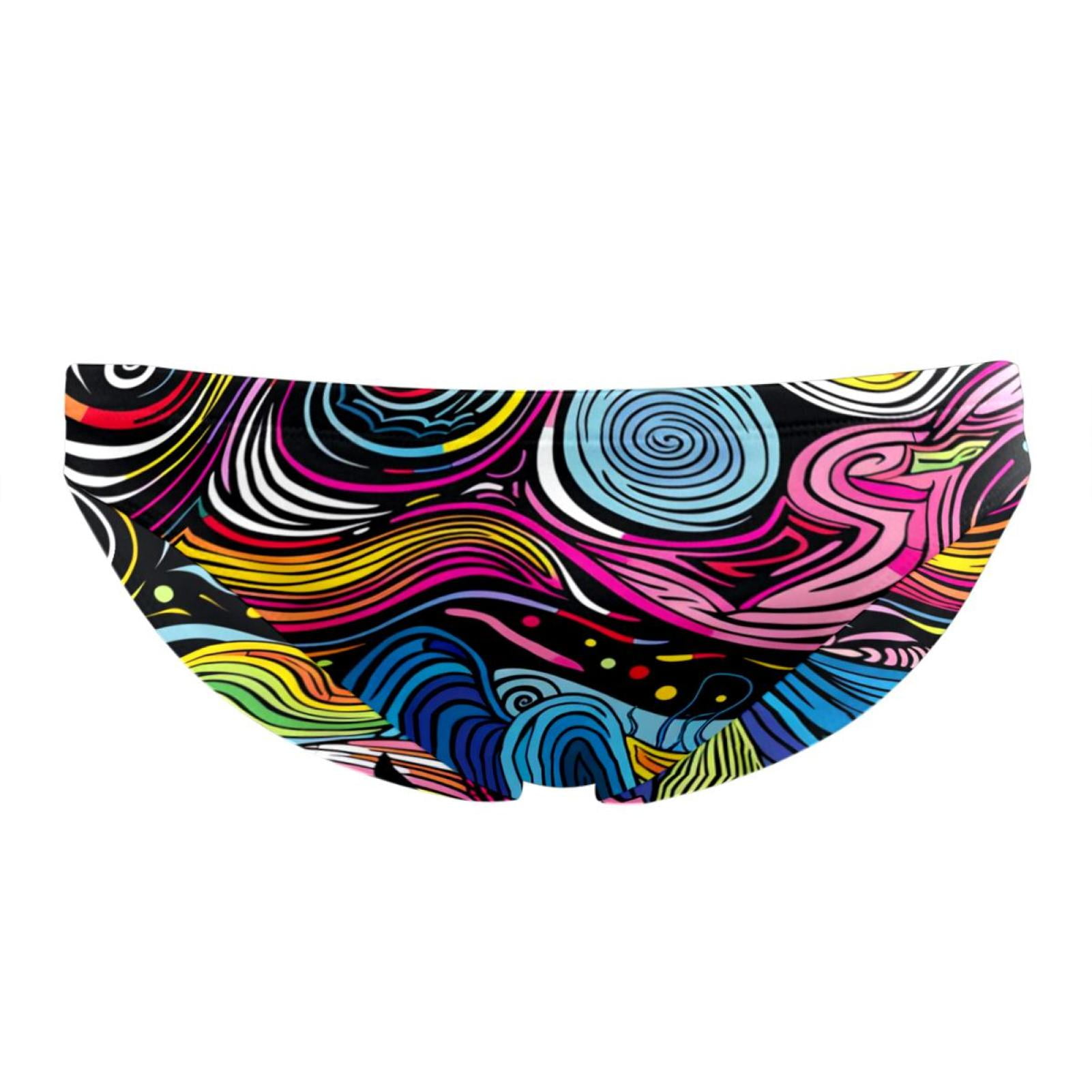 Jammers For Men Mens Athletic Swimwear Briefs Modern Abstract Art