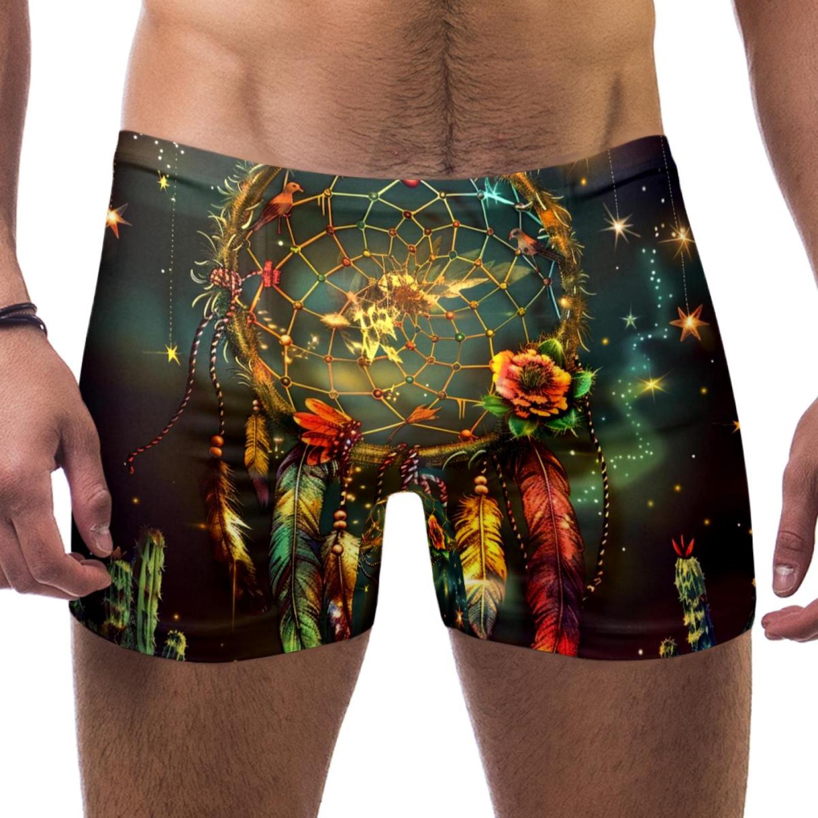 Jammers for Men, Men's Swimwear, Bohemian Dream Catcher - Walmart.com