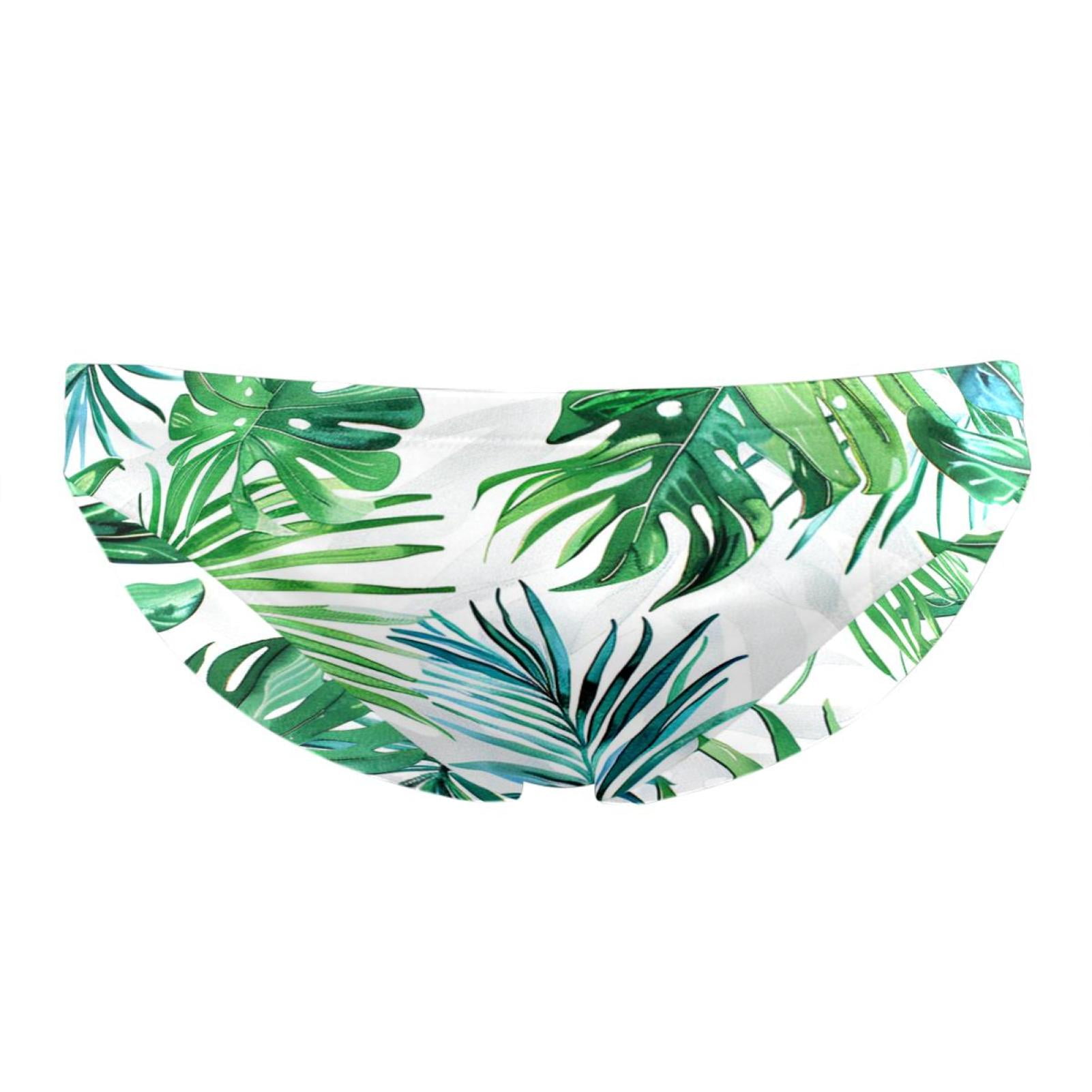 Jammers For Men Swim Briefs For Men Green Palm Leaf Tropical