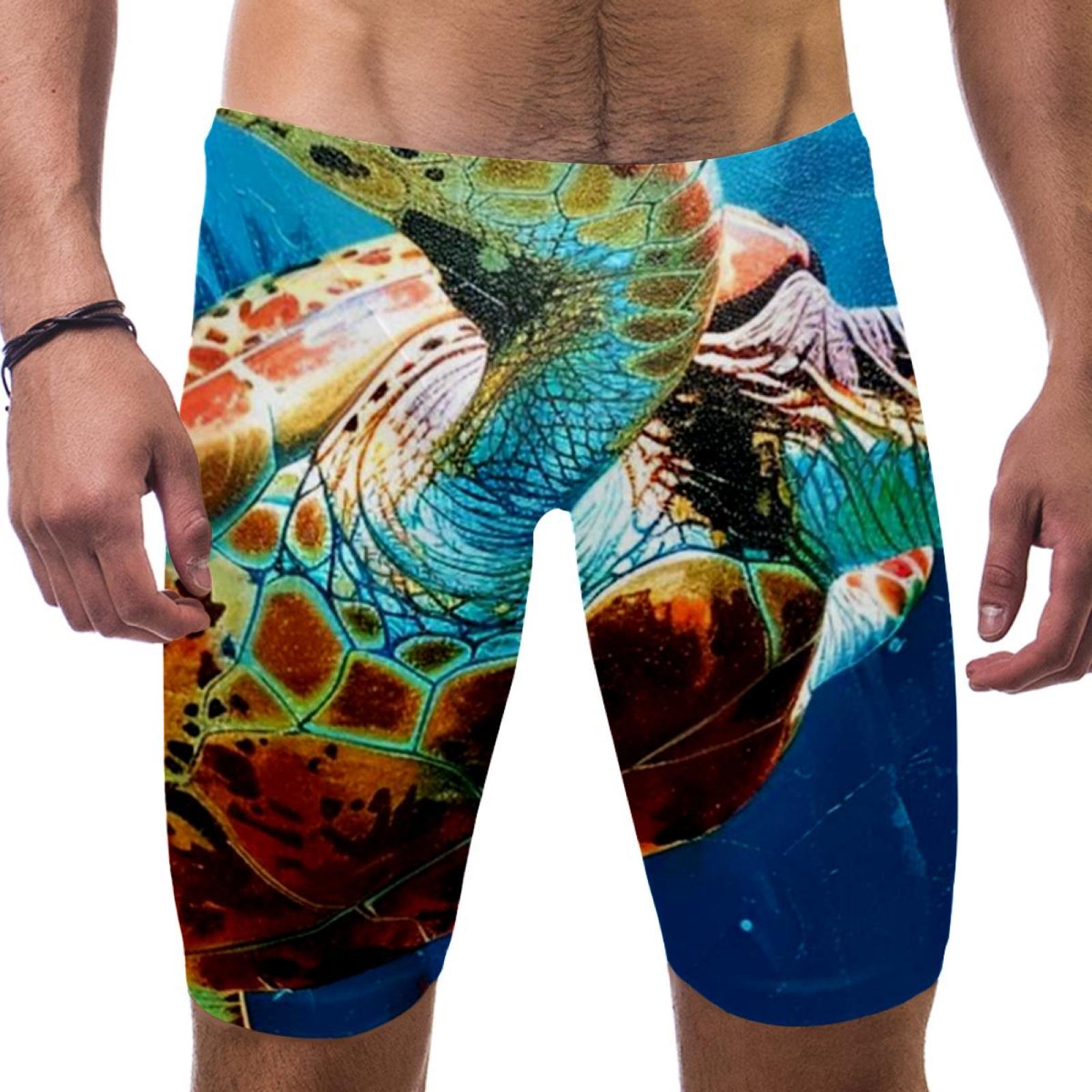 Jammers for Men, Swim Briefs for Men, Sea Turtle Sea Animal - Walmart.com