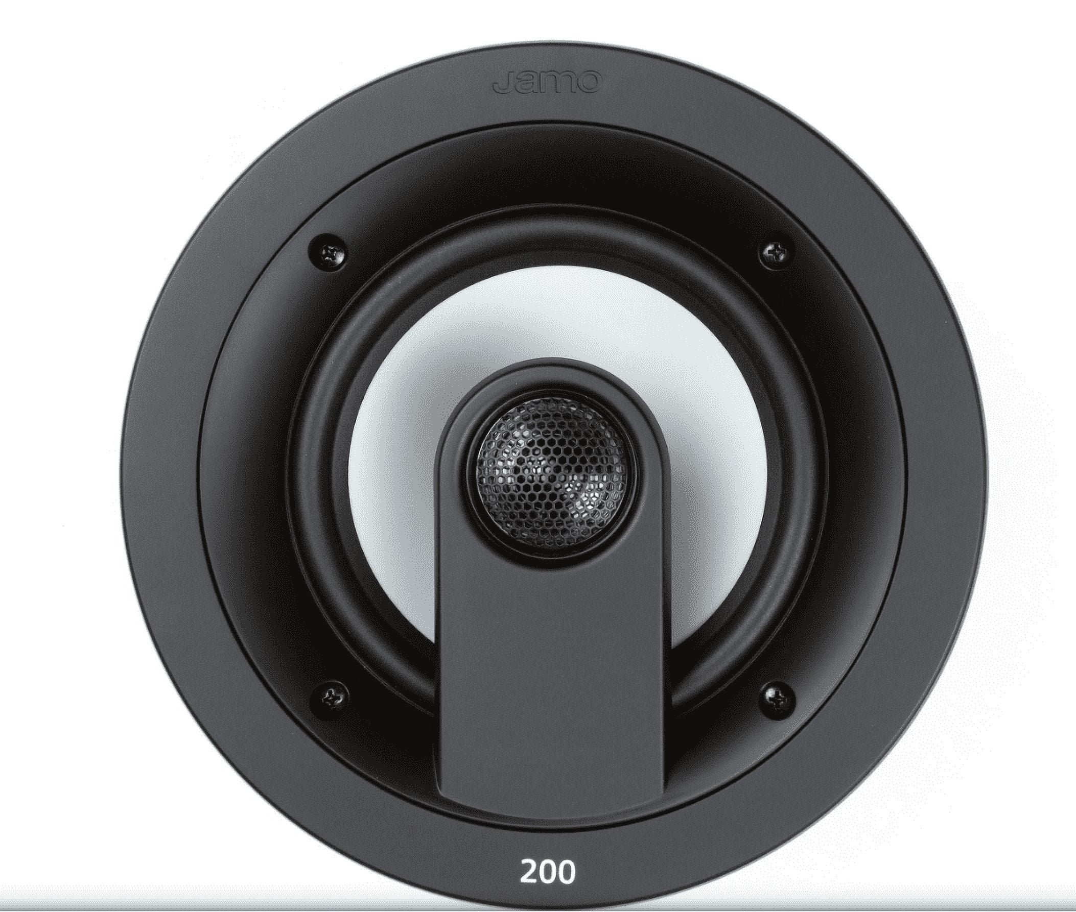 Jamo IC 206 FG 6.5" 2 Way 8 Ohm In-Ceiling Speaker with Magnetic White ...