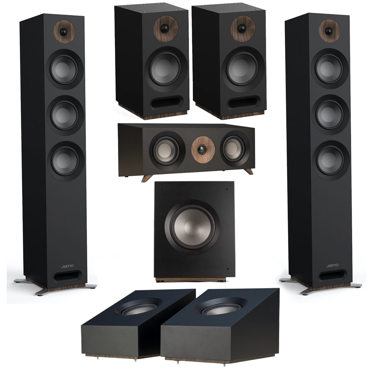 Jamo S 809 7.1 Home Theater Pack, with 2x S 809 5' Floorstanding ...