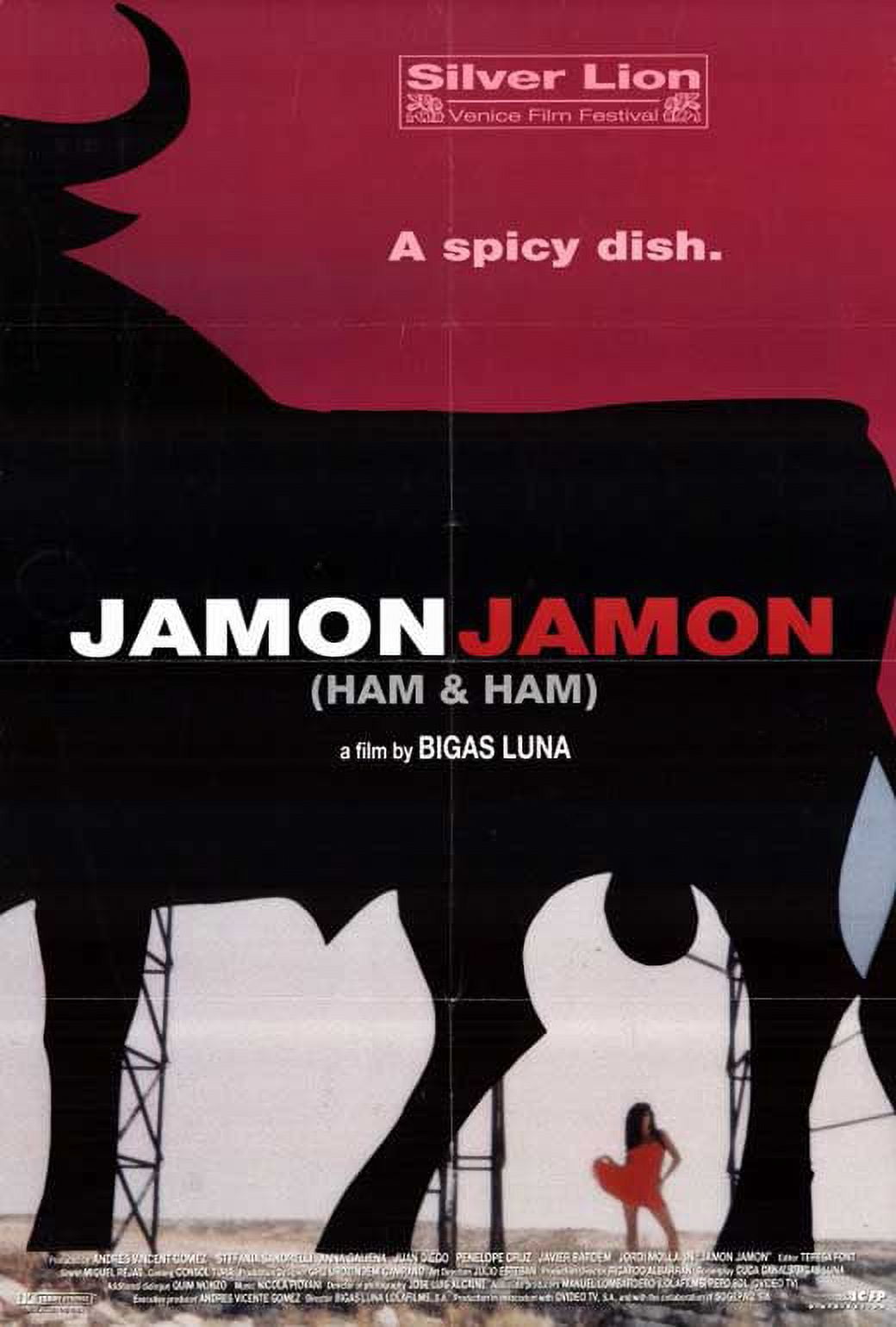 Jamon Jamon - movie POSTER (Style A) (27" x 40") (1992) - Walmart.com
