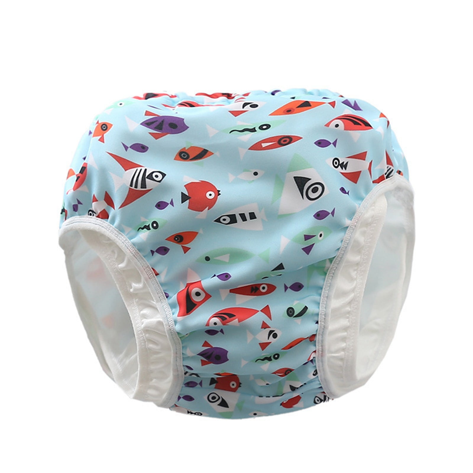 Jamsmile Baby Girls Swim Trunks Swimming Leak Proof Reusable Diapers ...