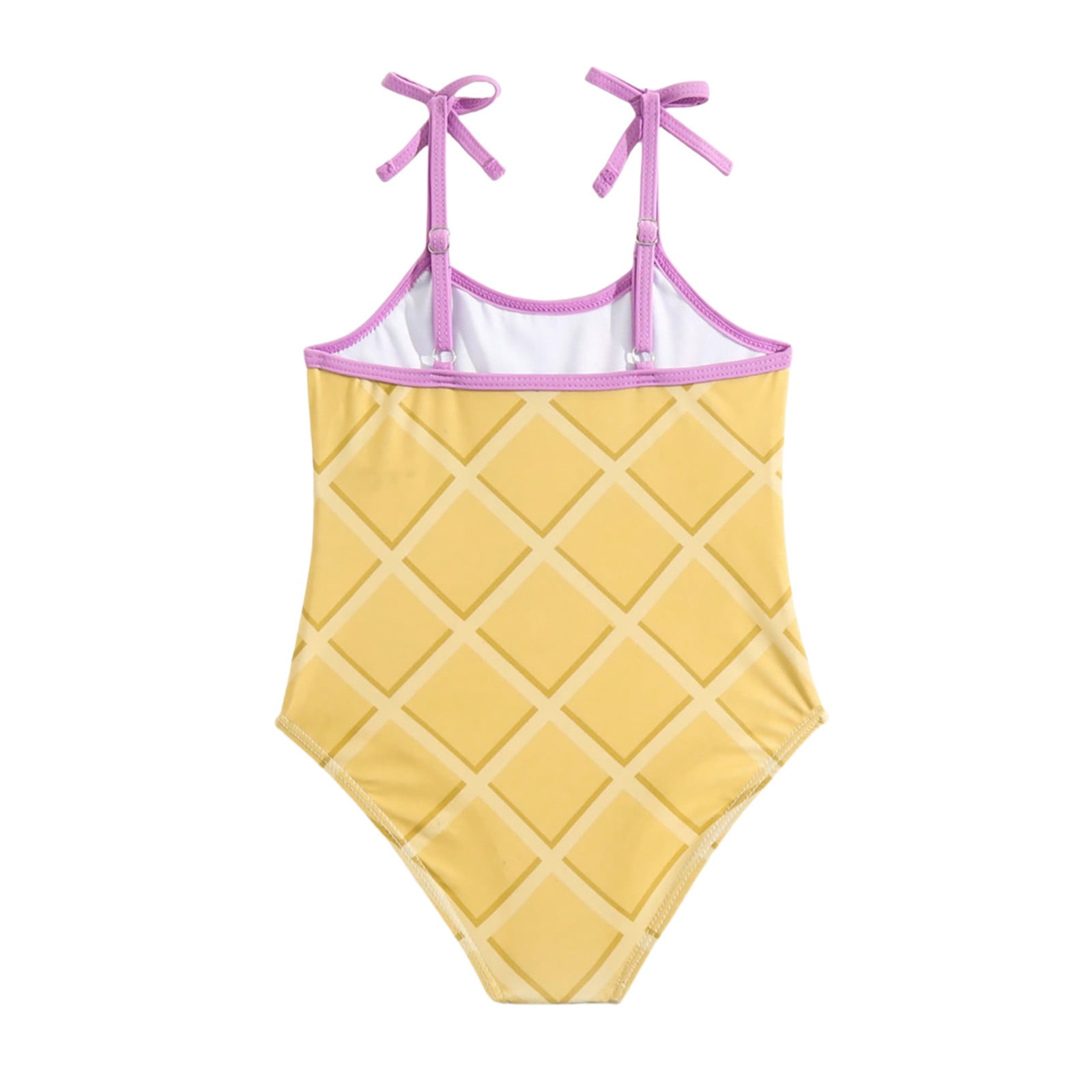 Jamsmile Kids Girls Swimsuits Cute One Piece Catoon Bow Bathing Suits ...