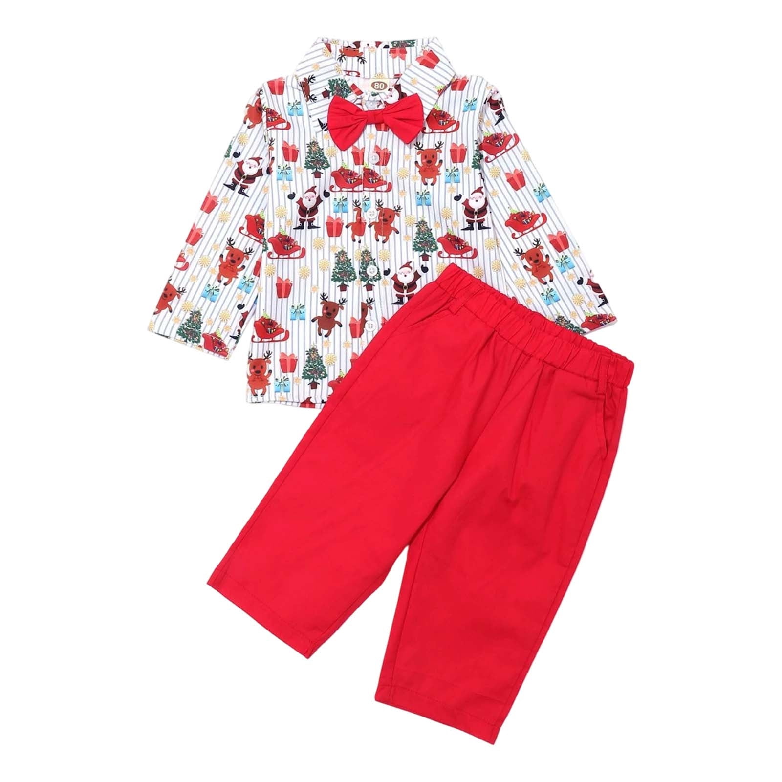 Jamsmile Toddler Boys Outfits Sets Short Sleeve Shirts Shorts With Bow ...