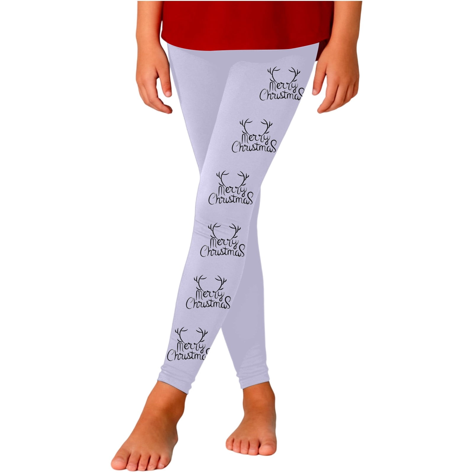 Jamsmile Toddler Girls Leggings Merry Christmas Print High Waist ...