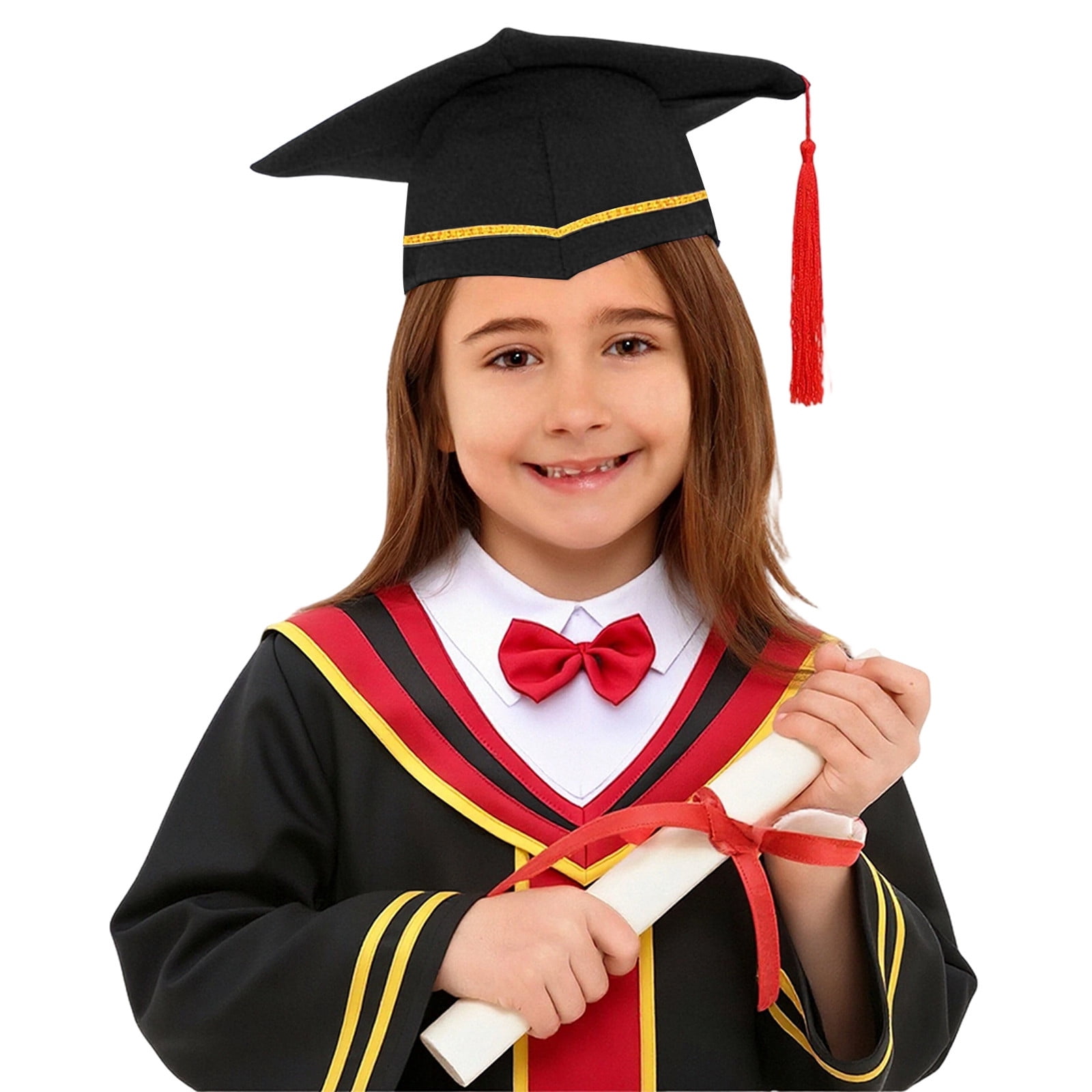 Jamsmile Toddler Girls Outfits Sets Graduation Gown And Cap Bowtie ...