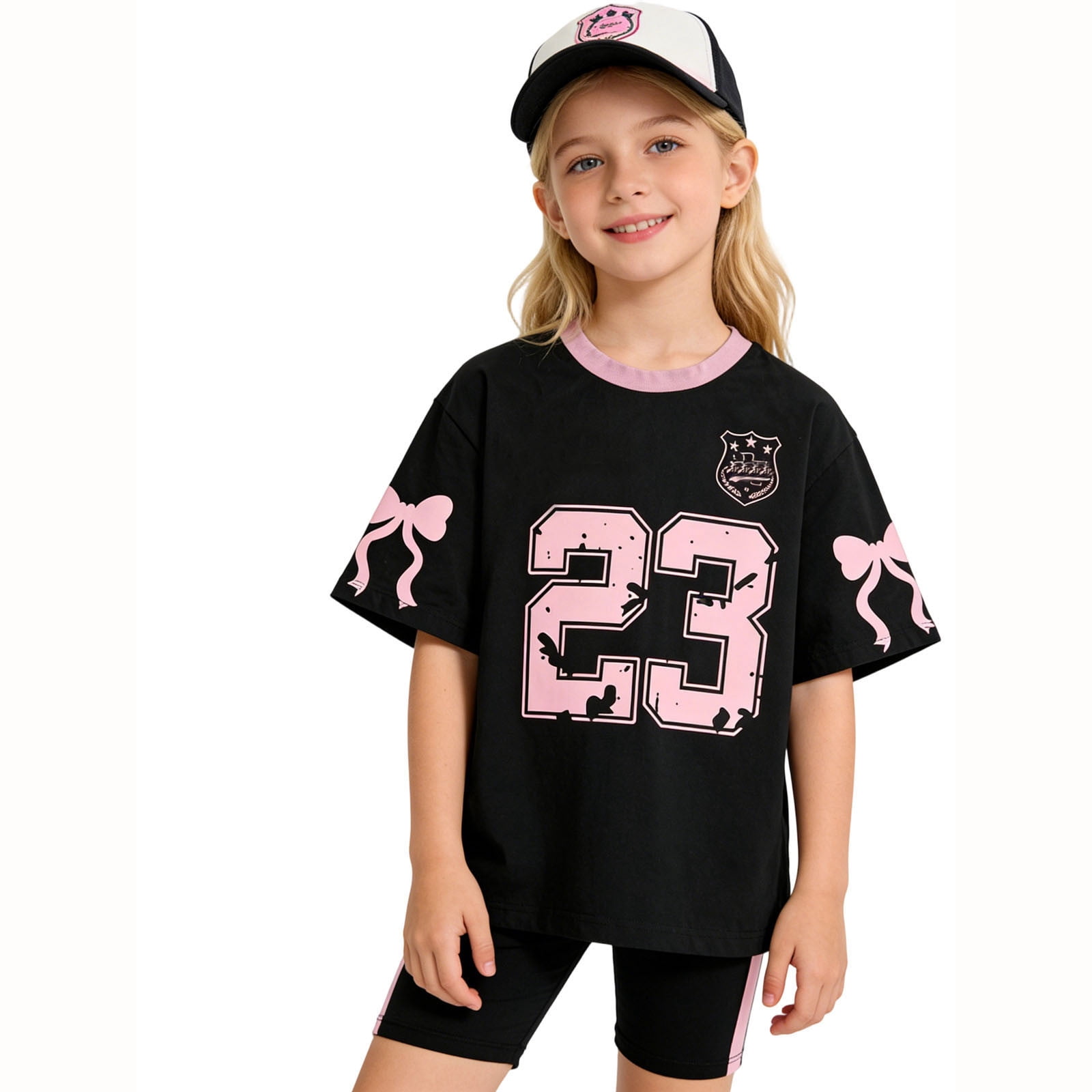 Jamsmile Toddler Girls Sports Outfits Sets Camouflage Print Tshirts And ...