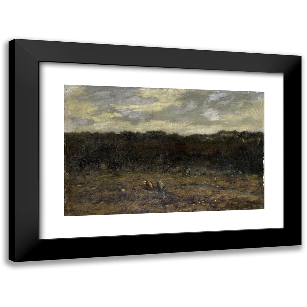Jan Adam Zandleven 24x17 Black Modern Framed Museum Art Print Titled ...