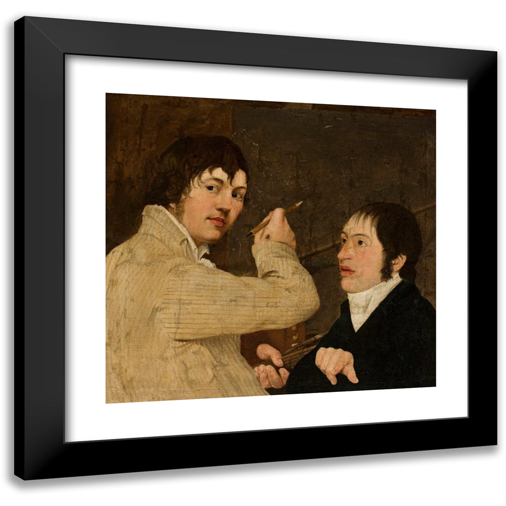 Jan Antoni Blank 13x12 Black Modern Framed Museum Art Print Titled ...