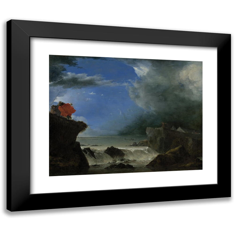 Jan Asselijn 18x15 Black Modern Framed Museum Art Print Titled - The ...
