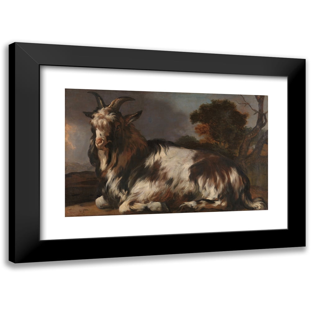 Jan Baptist Weenix 14x11 Black Modern Framed Museum Art Print Titled ...