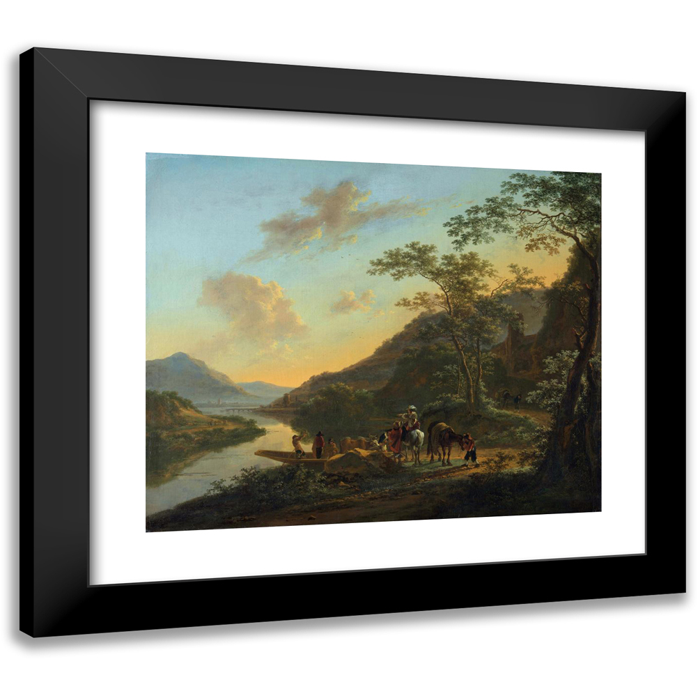 Jan Both 17x15 Black Modern Framed Museum Art Print Titled - Italian ...