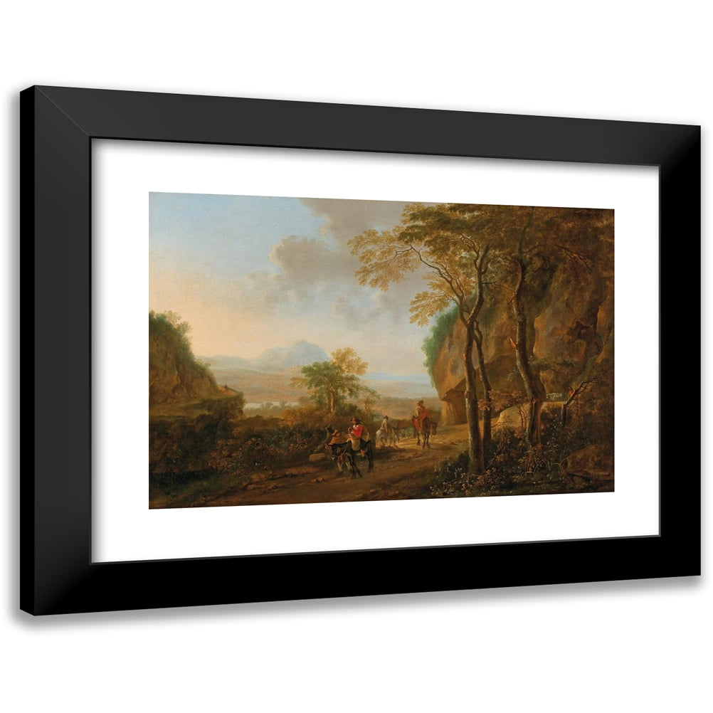 Jan Both 24x18 Black Modern Framed Museum Art Print Titled - An ...