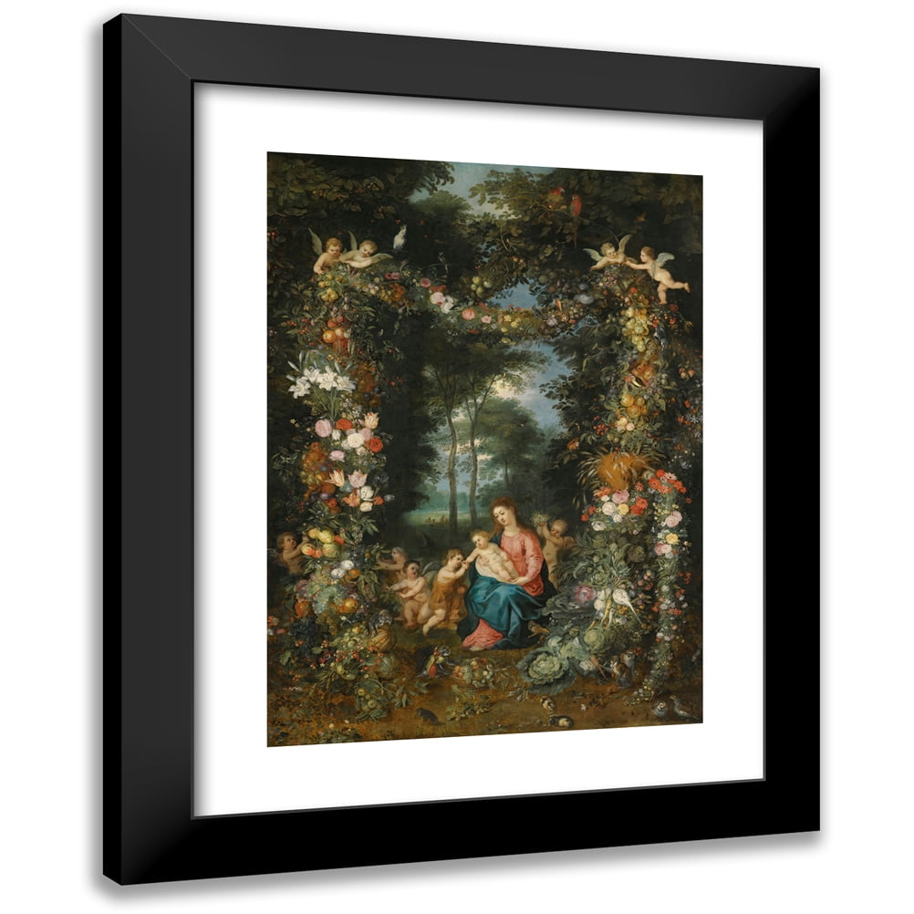 Jan Brueghel the Younger 11x14 Black Modern Framed Museum Art Print ...