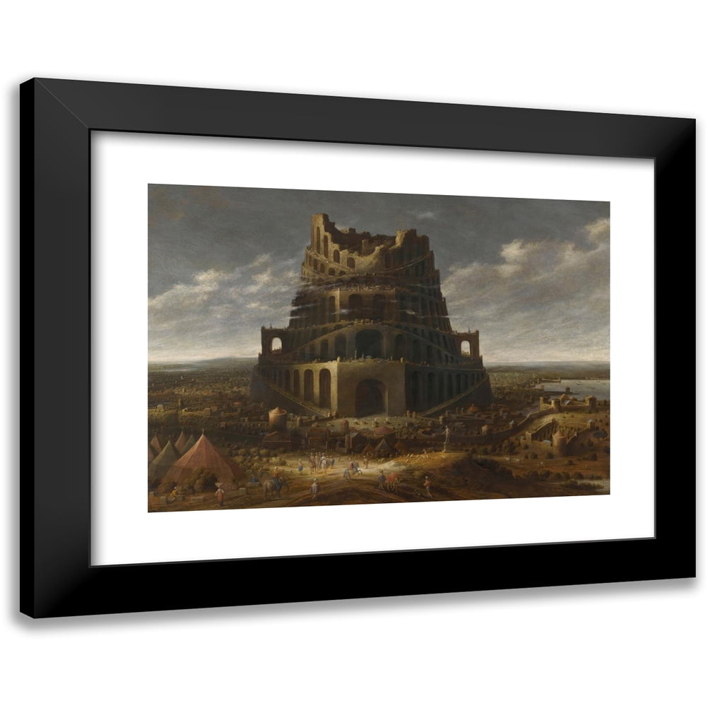 Jan Christiaensz Micker 18x14 Black Modern Framed Museum Art Print ...