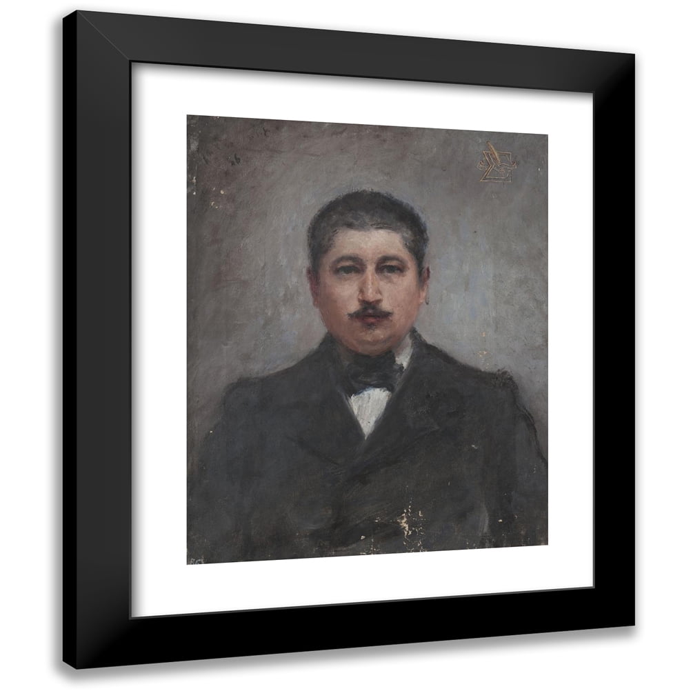 Jan Ciągliński 12x14 Black Modern Framed Museum Art Print Titled ...