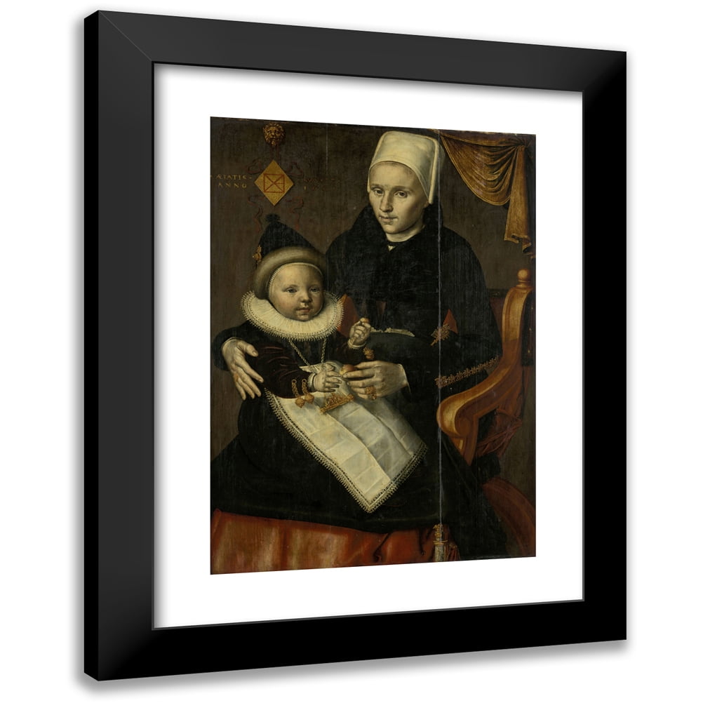 Jan Claesz. 14x18 Black Modern Framed Museum Art Print Titled - Mother ...