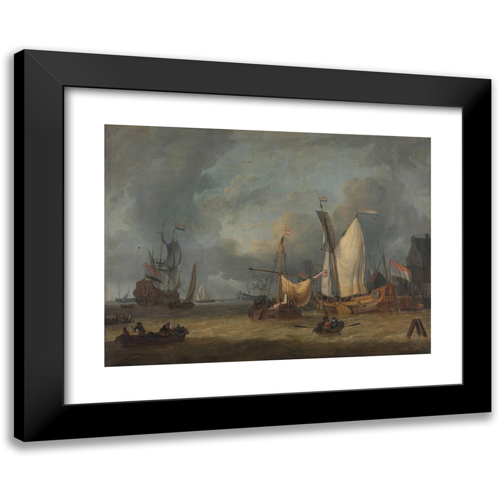 Jan Claesz. Rietschoof 18x14 Black Modern Framed Museum Art Print ...