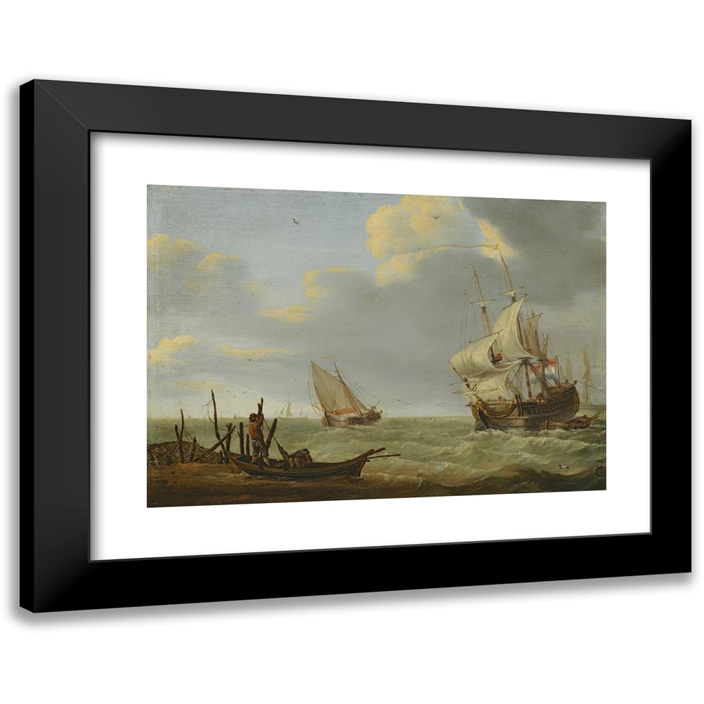 Jan Claesz. Rietschoof 18x14 Black Modern Framed Museum Art Print ...