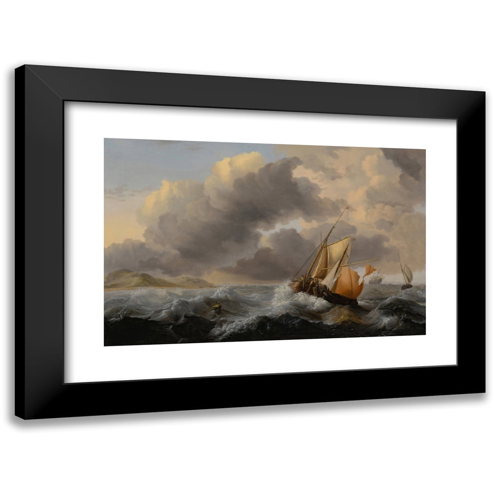 Jan Claesz. Rietschoof 24x17 Black Modern Framed Museum Art Print ...