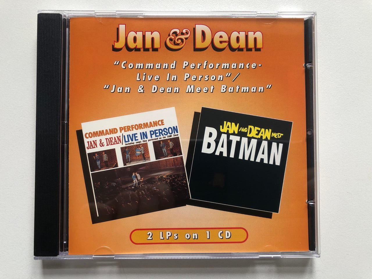 Jan & Dean – ''Command Performance-Live In Person''; ''Jan & Dean Meet Batman'' / One Way ...