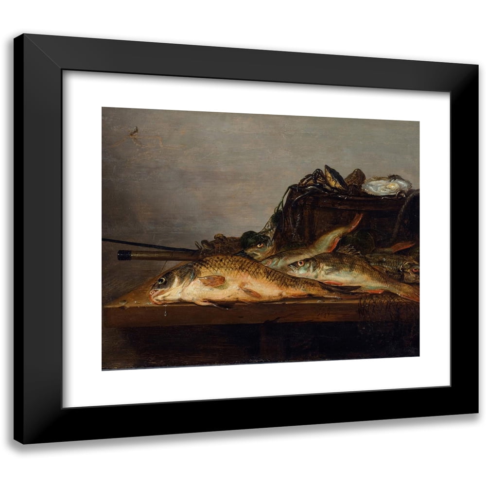 Jan Dirven 17x15 Black Modern Framed Museum Art Print Titled - Still ...