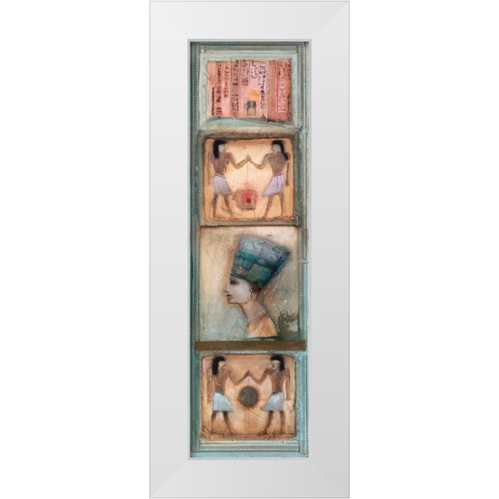Jan, Eelse Noordhuis 10x24 White Modern Wood Framed Museum Art Print ...