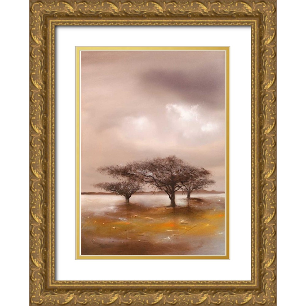 Jan, Eelse Noordhuis 11x14 Gold Ornate Wood Framed with Double Matting ...