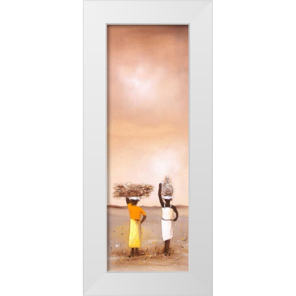 Jan, Eelse Noordhuis 13x32 White Modern Wood Framed Museum Art Print ...