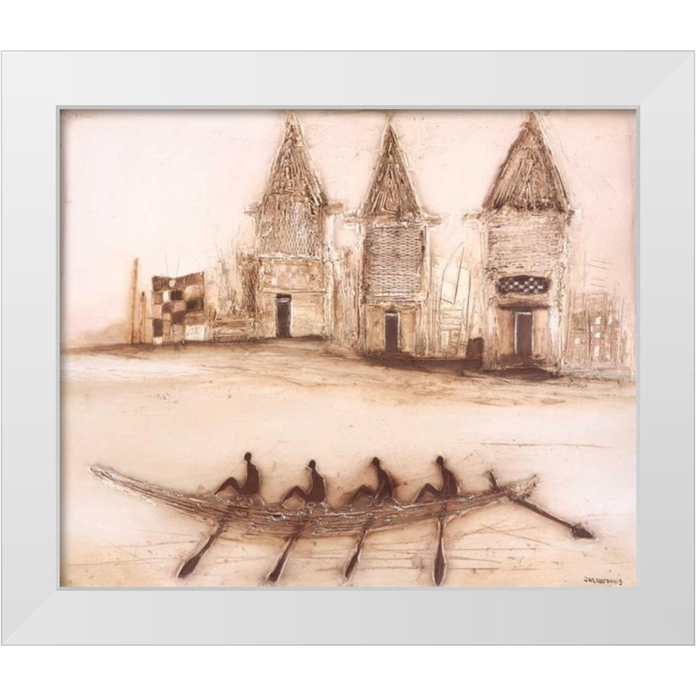 Jan, Eelse Noordhuis 14x12 White Modern Wood Framed Museum Art Print ...