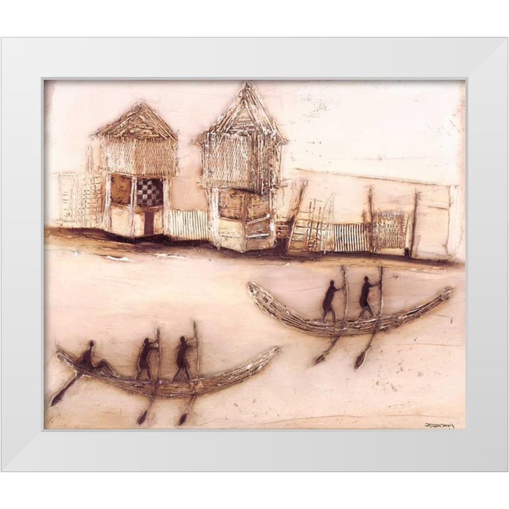 Jan, Eelse Noordhuis 14x12 White Modern Wood Framed Museum Art Print ...