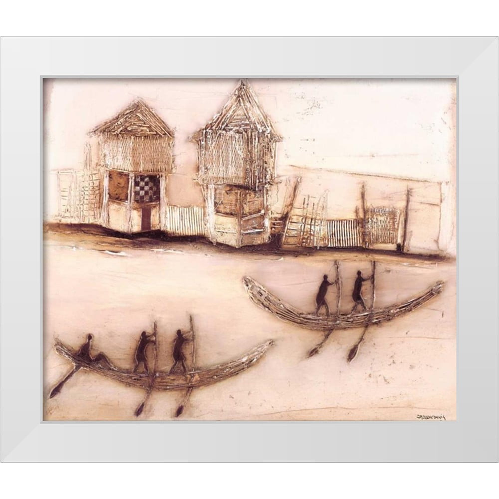 Jan, Eelse Noordhuis 31x26 White Modern Wood Framed Museum Art Print ...