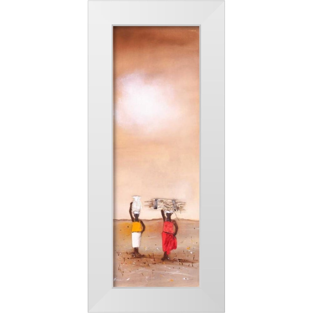 Jan, Eelse Noordhuis 7x14 White Modern Wood Framed Museum Art Print ...
