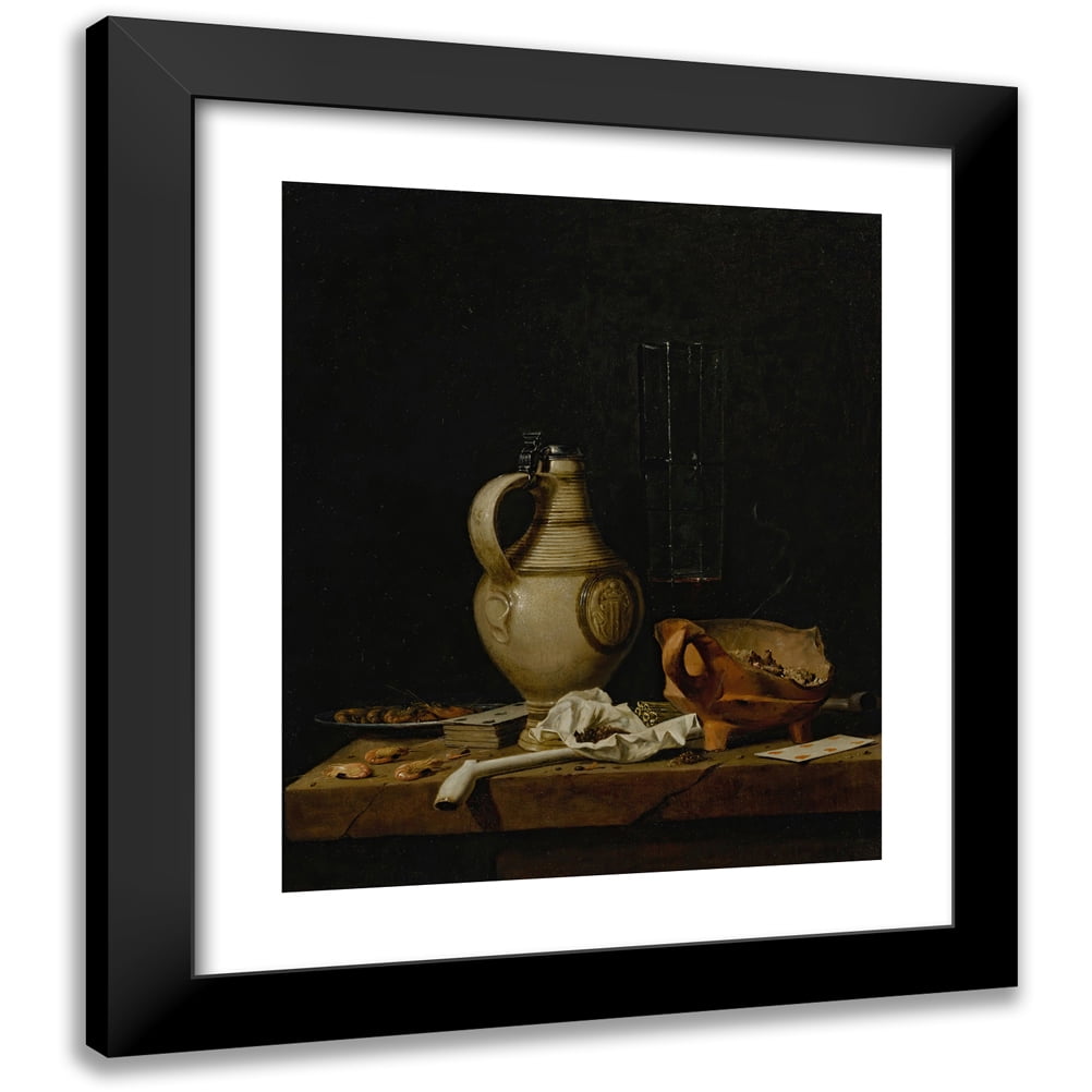 Jan Fris 12x14 Black Modern Framed Museum Art Print Titled - A Still ...