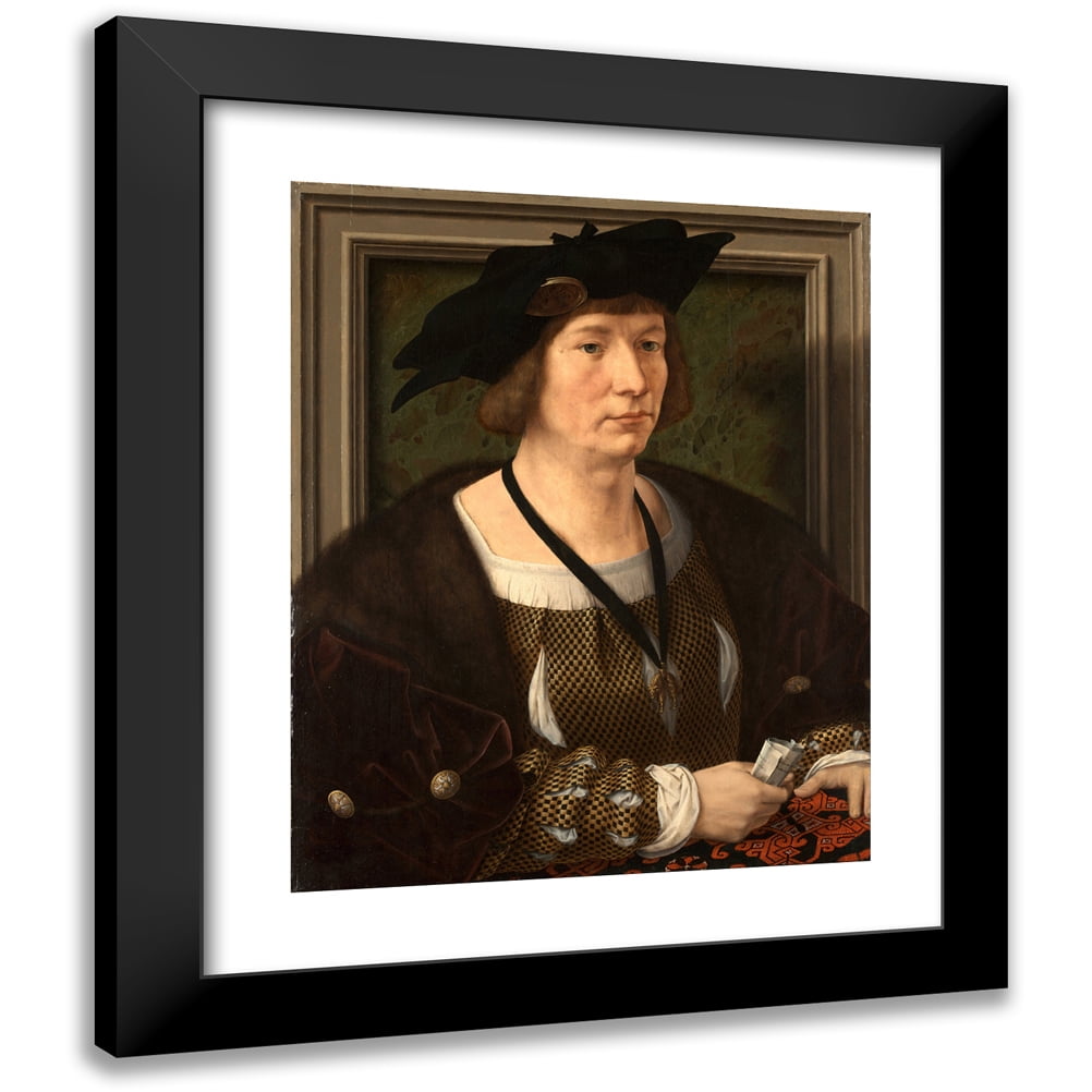 Jan Gossaert 15x18 Black Modern Framed Museum Art Print Titled ...
