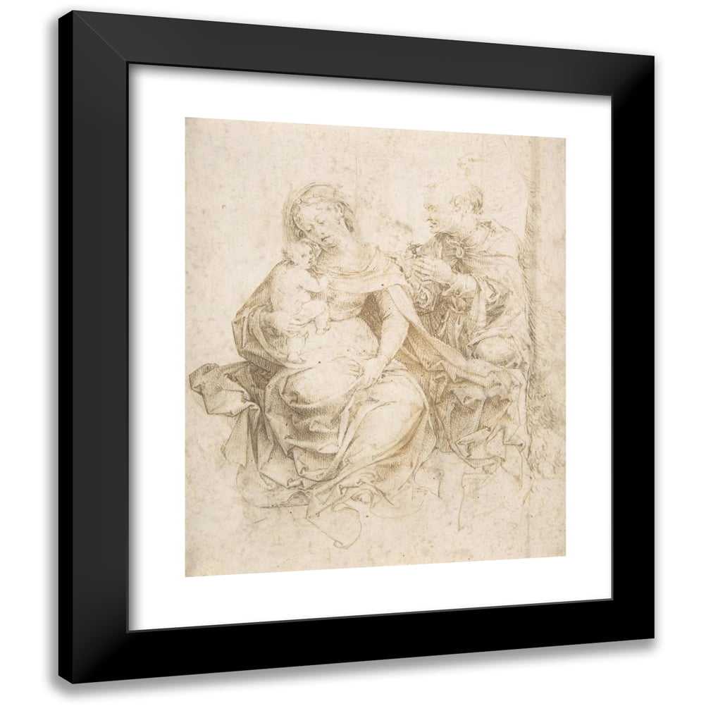 Jan Gossaert 15x18 Black Modern Framed Museum Art Print Titled - The ...