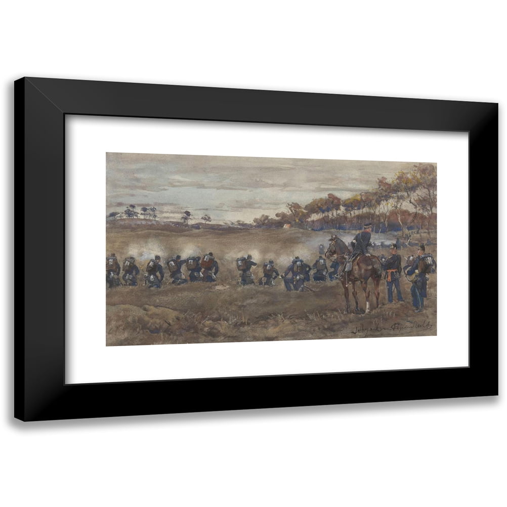 Jan Hoynck van Papendrecht 14x10 Black Modern Framed Museum Art Print ...