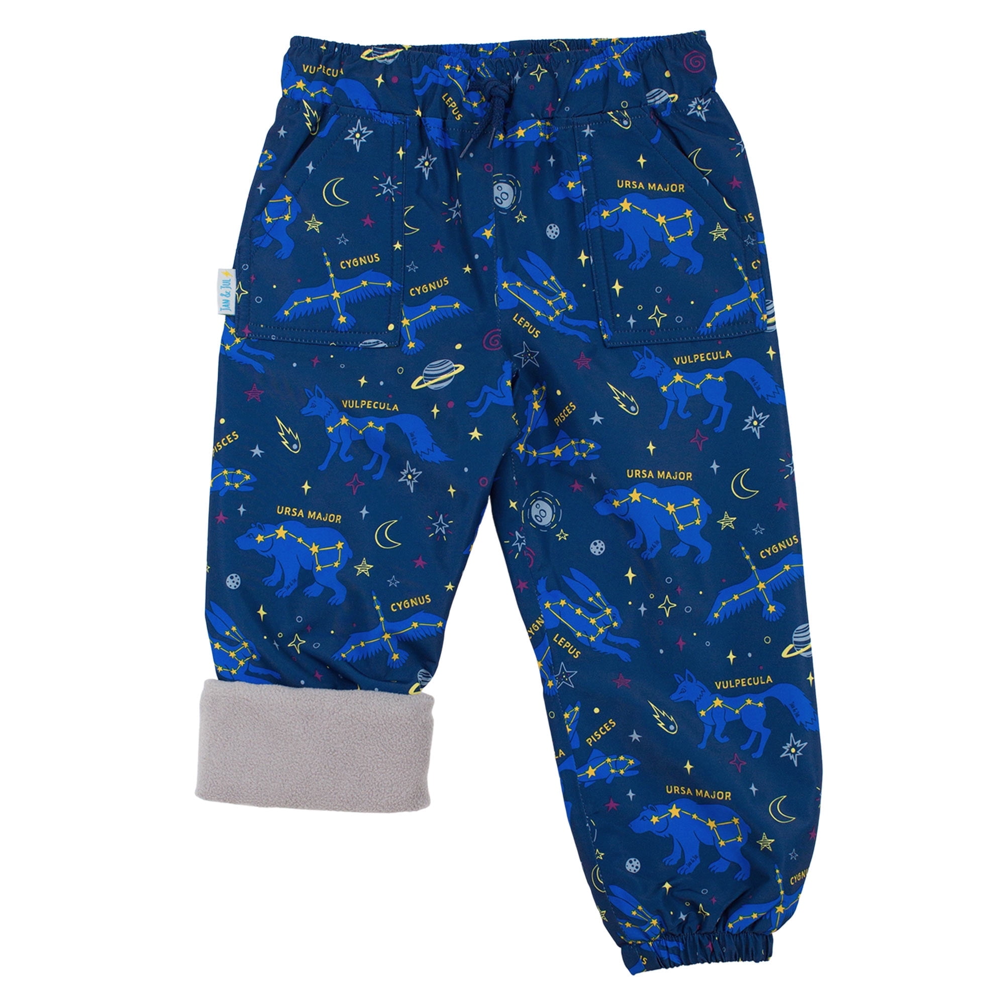 Jan & Jul Cozy-Dry Kids Girls Rain & Snow Pants (Fleece Lined ...