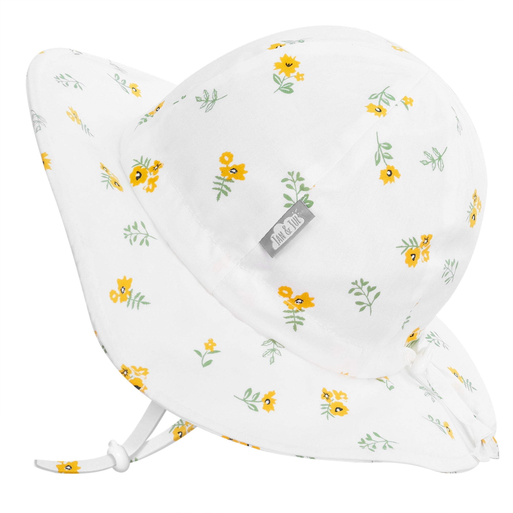 Jan & Jul Floppy Sun-Hat for Toddler Girls Adjustable, 50+ UPF (L: 2-5 ...