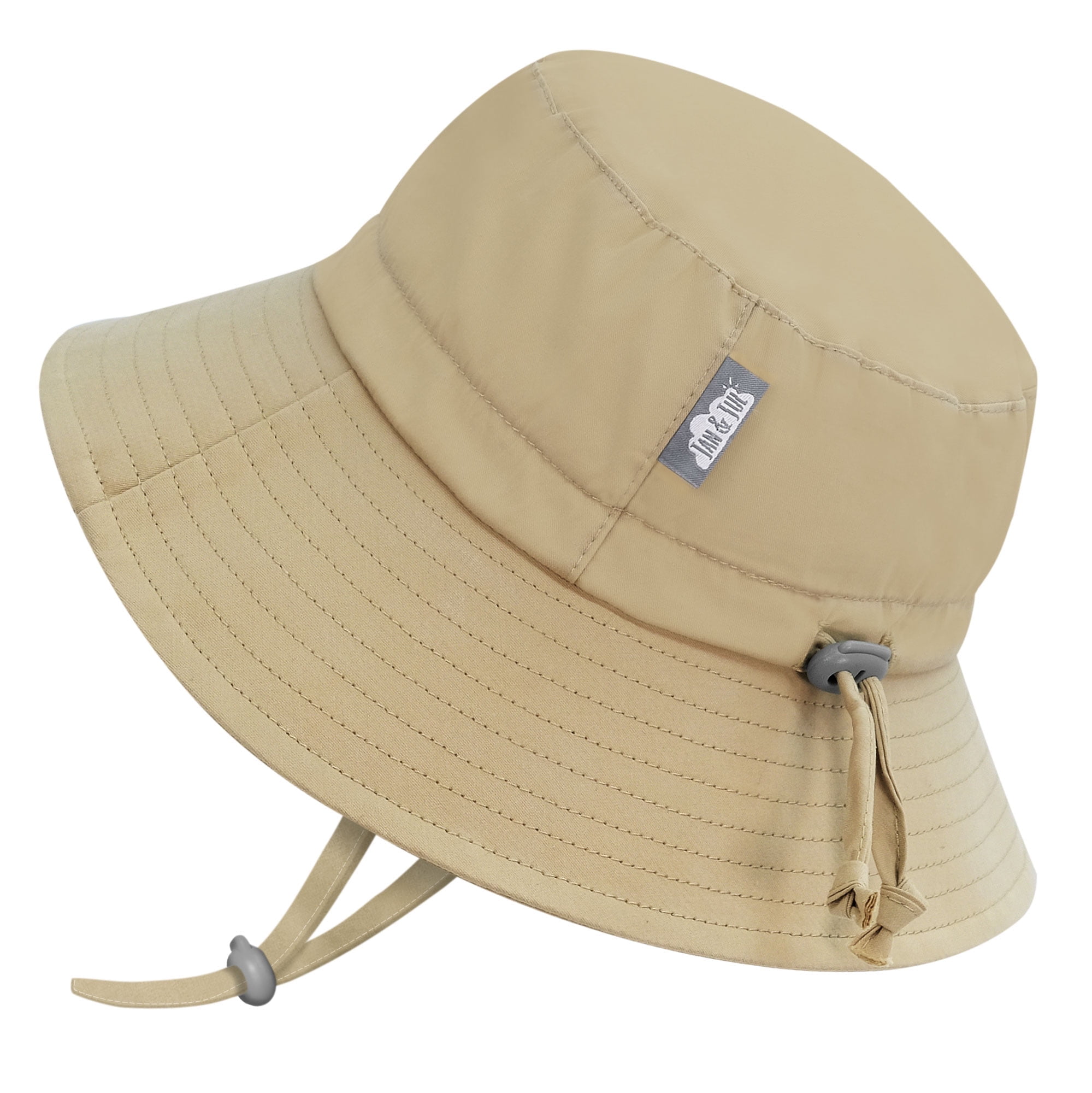 Jan & Jul Sun Protection Kids Bucket Hat with Strings, Foldable (XL: 5 ...
