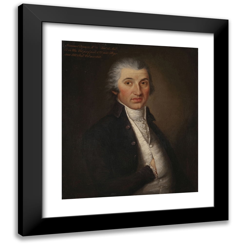 Jan Krzysztof Damel 12x14 Black Modern Framed Museum Art Print Titled ...