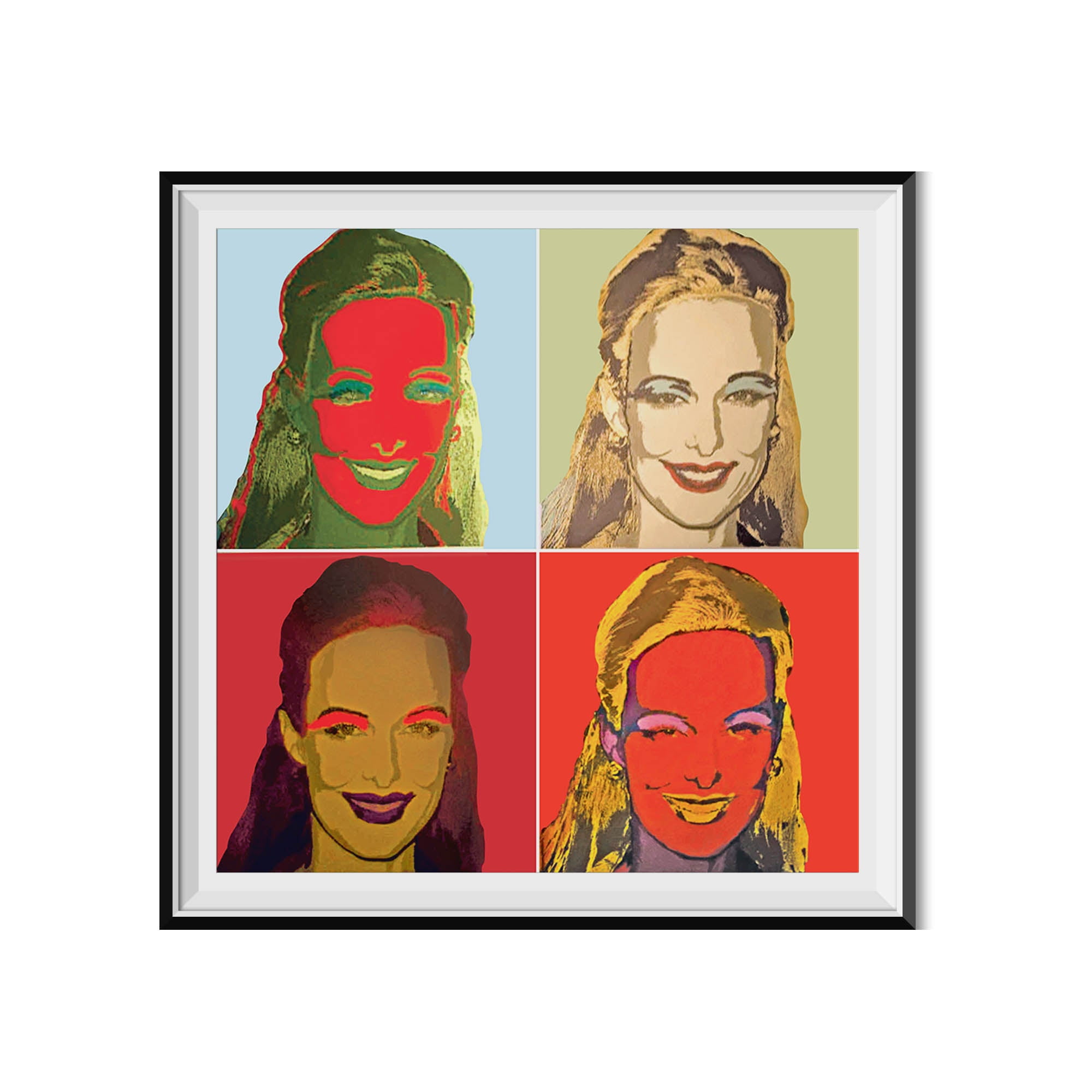 Jan Levinson Pop Art Painting Poster The Office TV Gould Andy Warhol 4 ...
