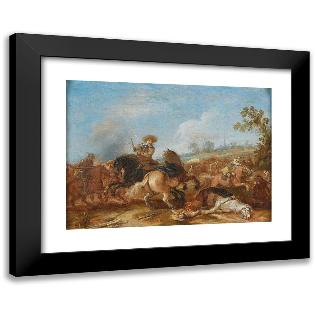 Jan Martszen de Jonge 24x18 Black Modern Framed Museum Art Print Titled ...