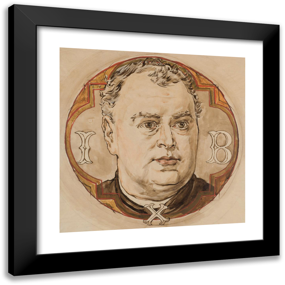 Jan Matejko 15x15 Black Modern Framed Museum Art Print Titled - Carton ...