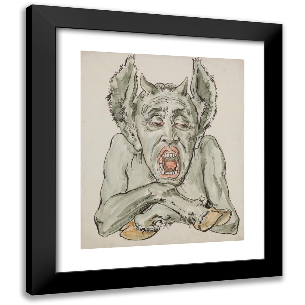 Jan Matejko 15x18 Black Modern Framed Museum Art Print Titled - Bust of ...