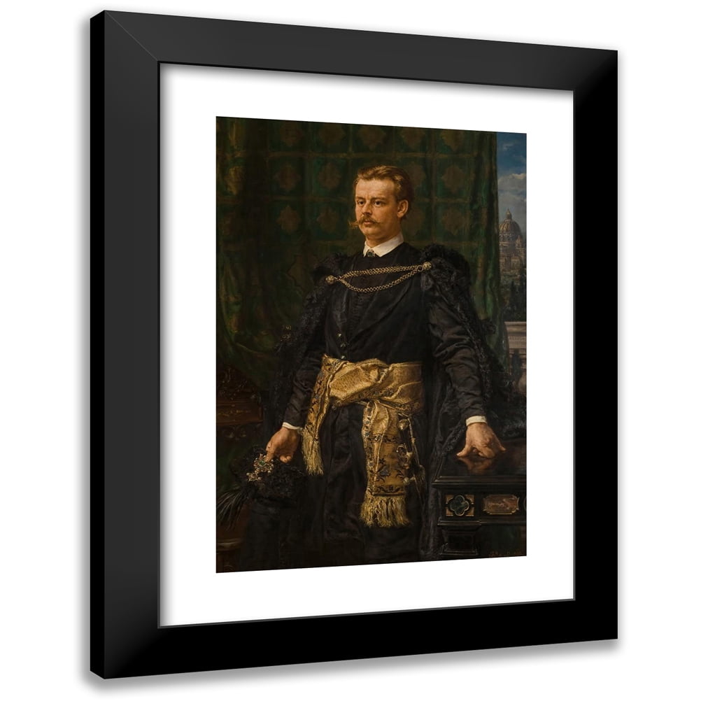 Jan Matejko 17x24 Black Modern Framed Museum Art Print Titled ...