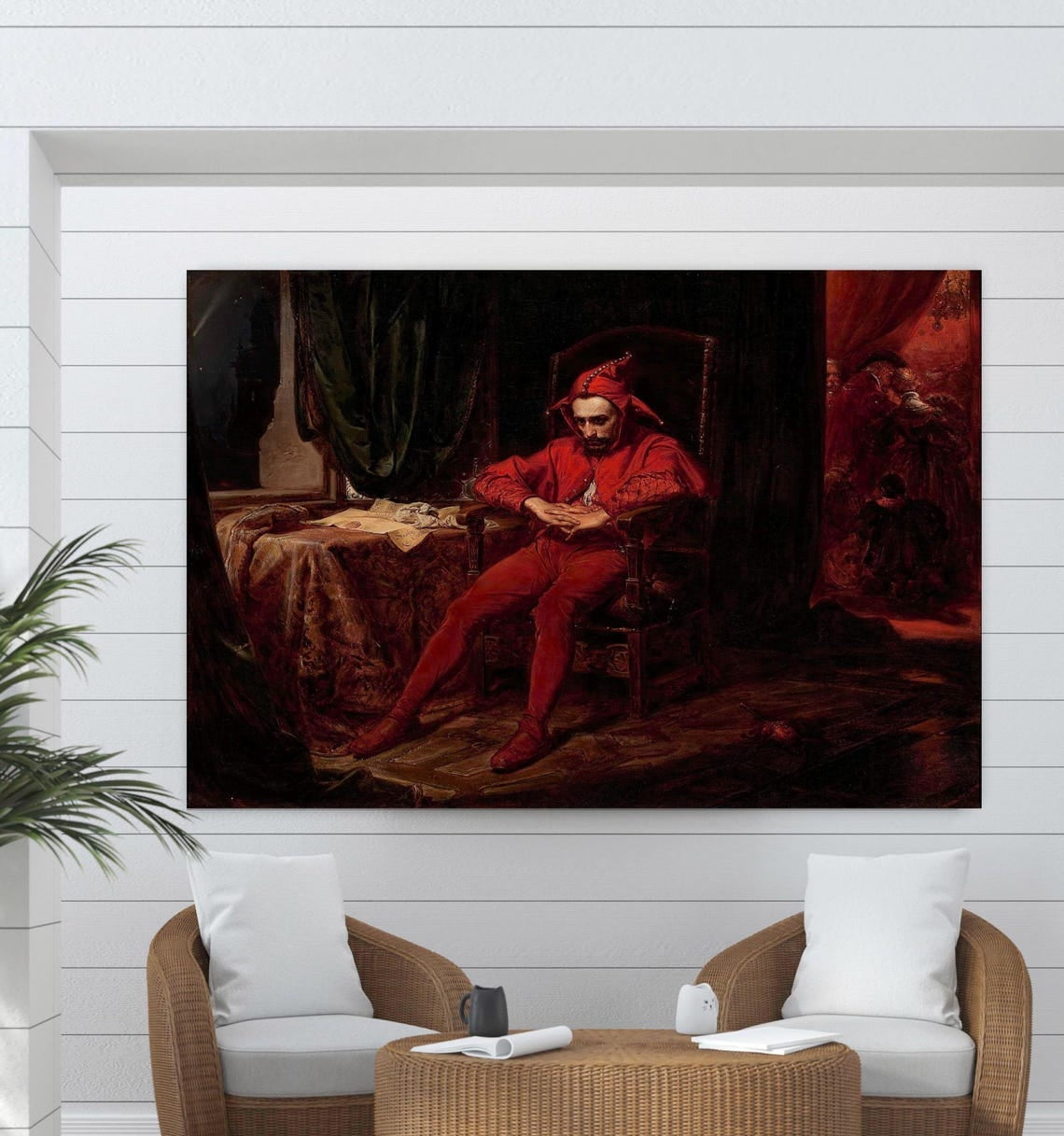 Jan Matejko Stańczyk,Historical Realism Wall Decor,Famous Realism art ...