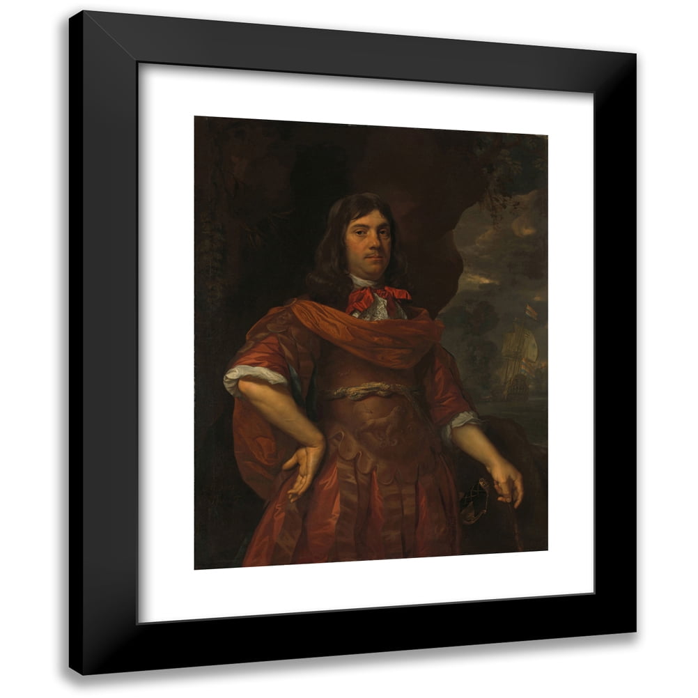 Jan Mijtens 12x14 Black Modern Framed Museum Art Print Titled ...